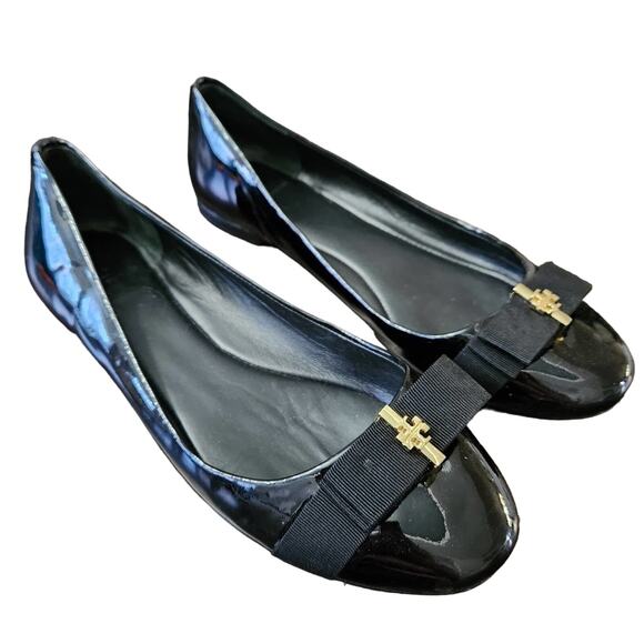 Tory Burch | Shoes | Tory Burch Trudy Ballet Patent Leather Flat | Poshmark
